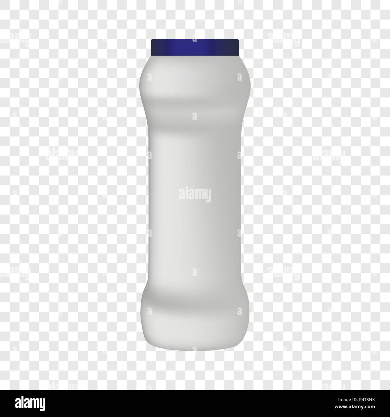 Powder cleaner mockup. Realistic illustration of powder cleaner vector ...