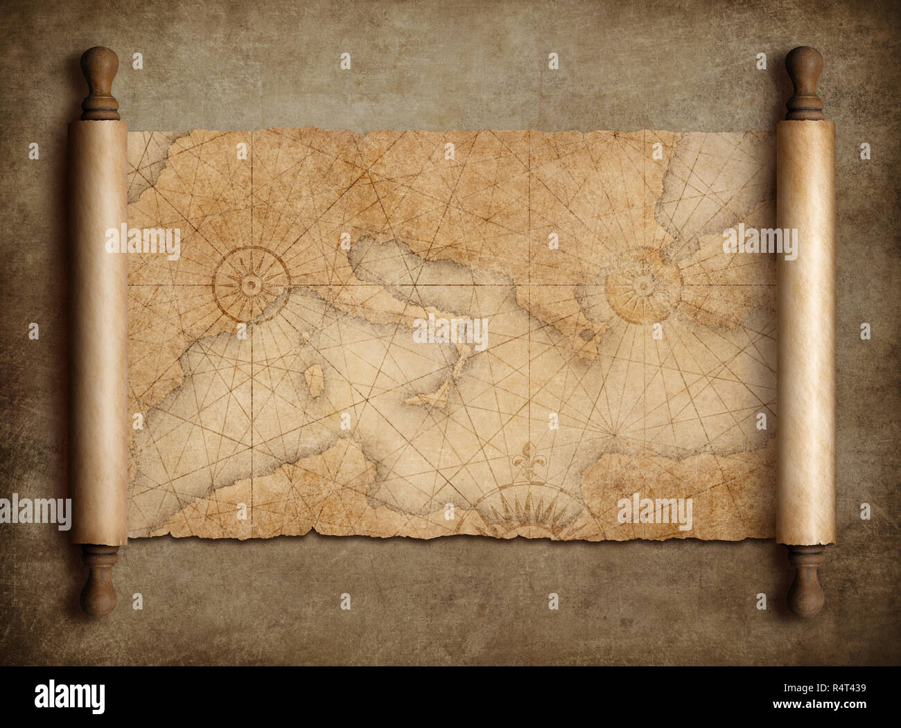 Mediterranean map hi-res stock photography and images - Alamy