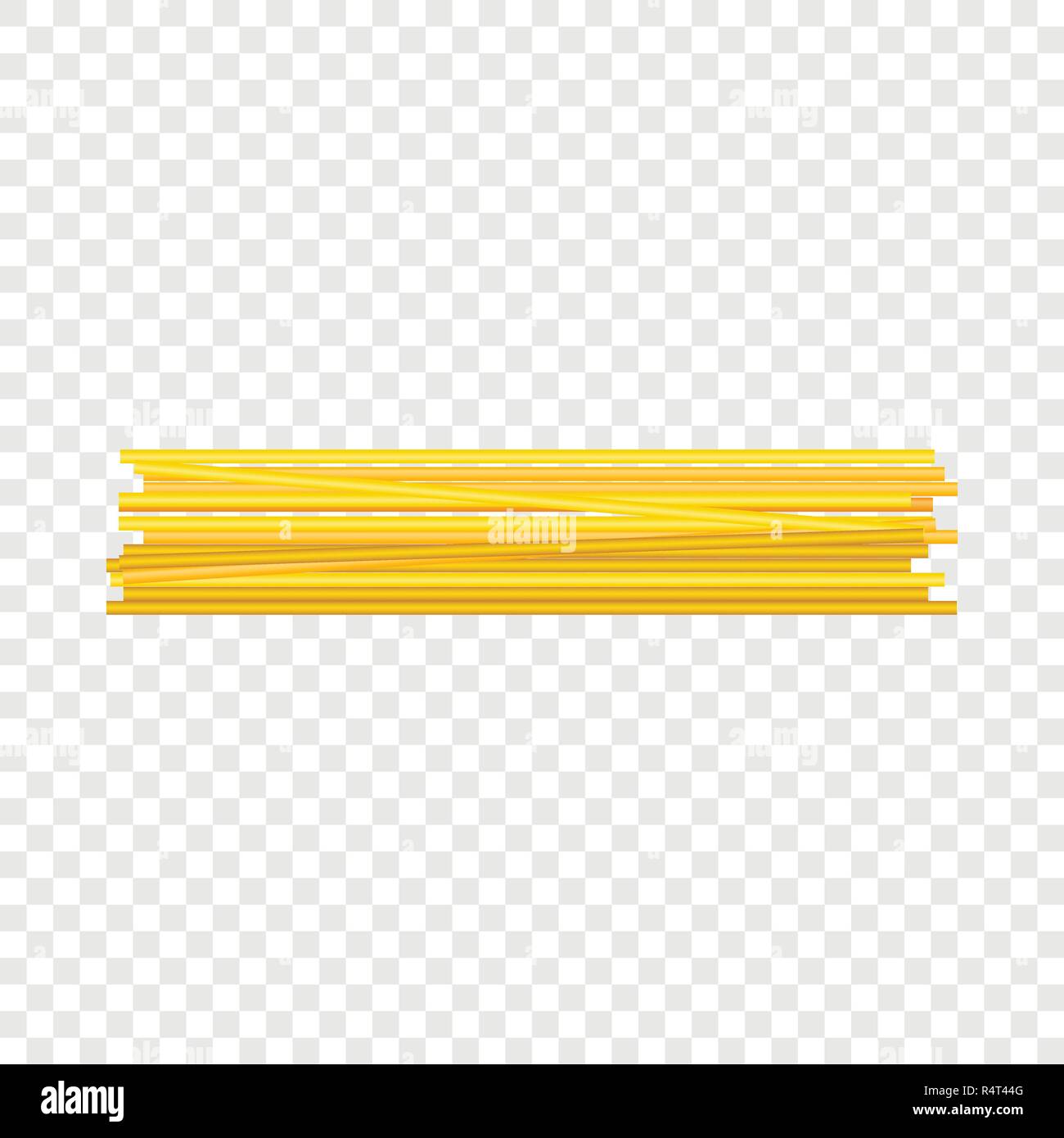 Uncooked Spaghetti Vector