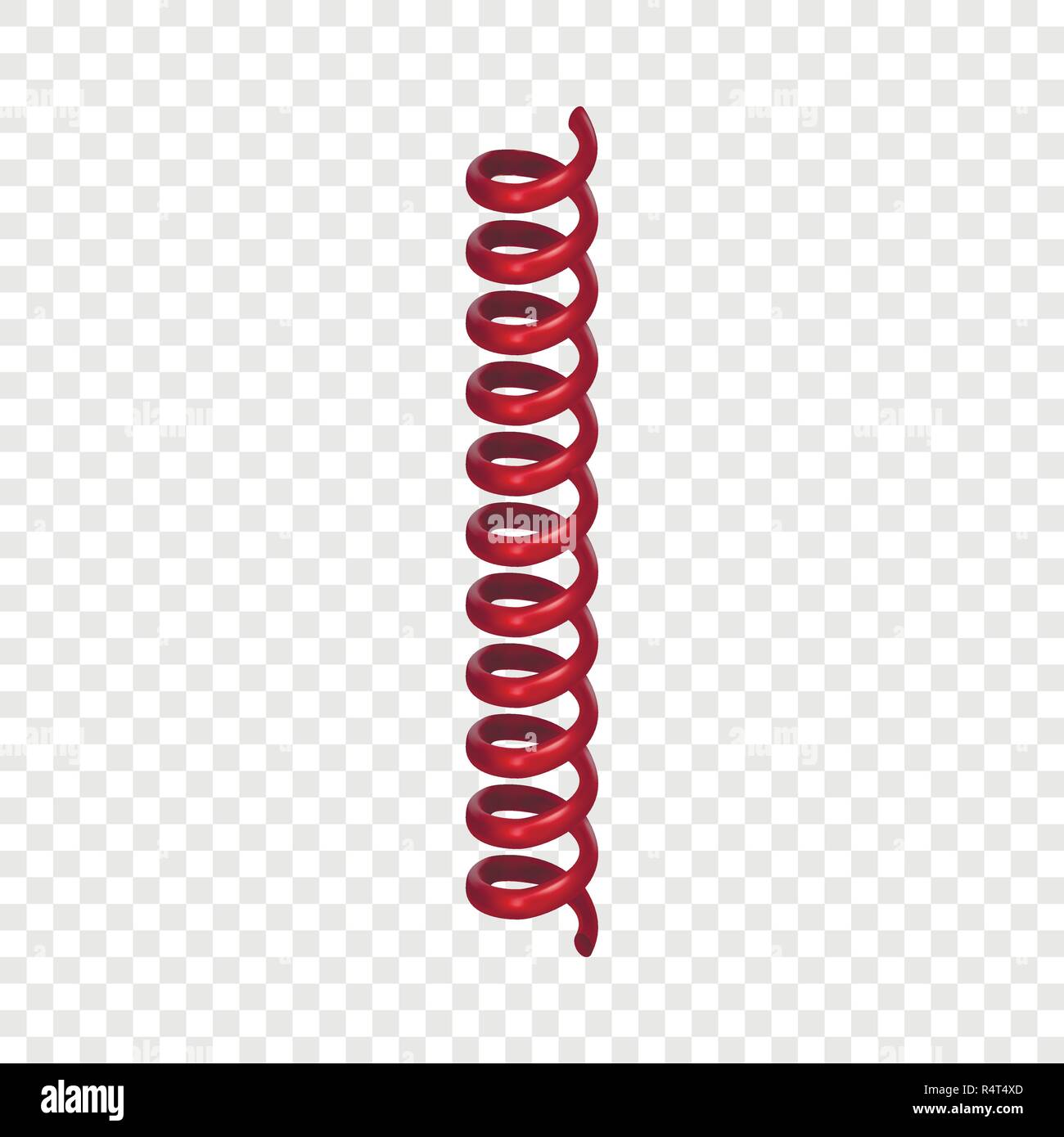 Telephone cable mockup. Realistic illustration of telephone cable ...