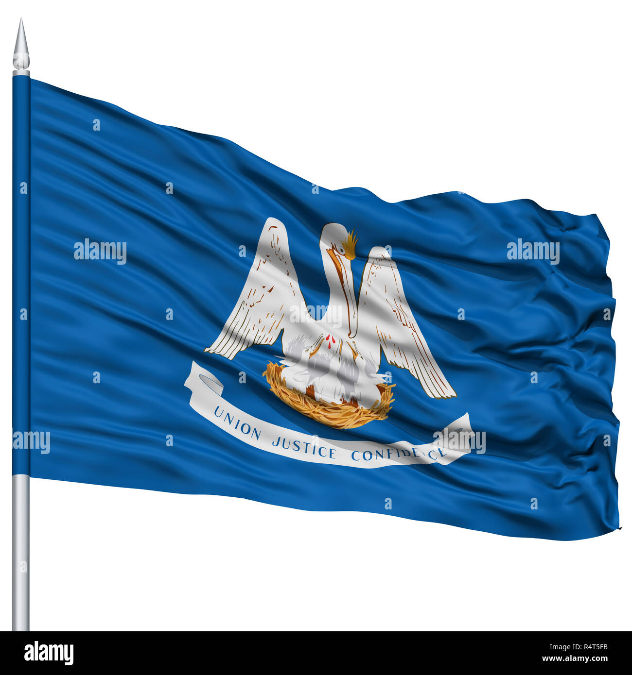 Louisiana flag hi-res stock photography and images - Alamy