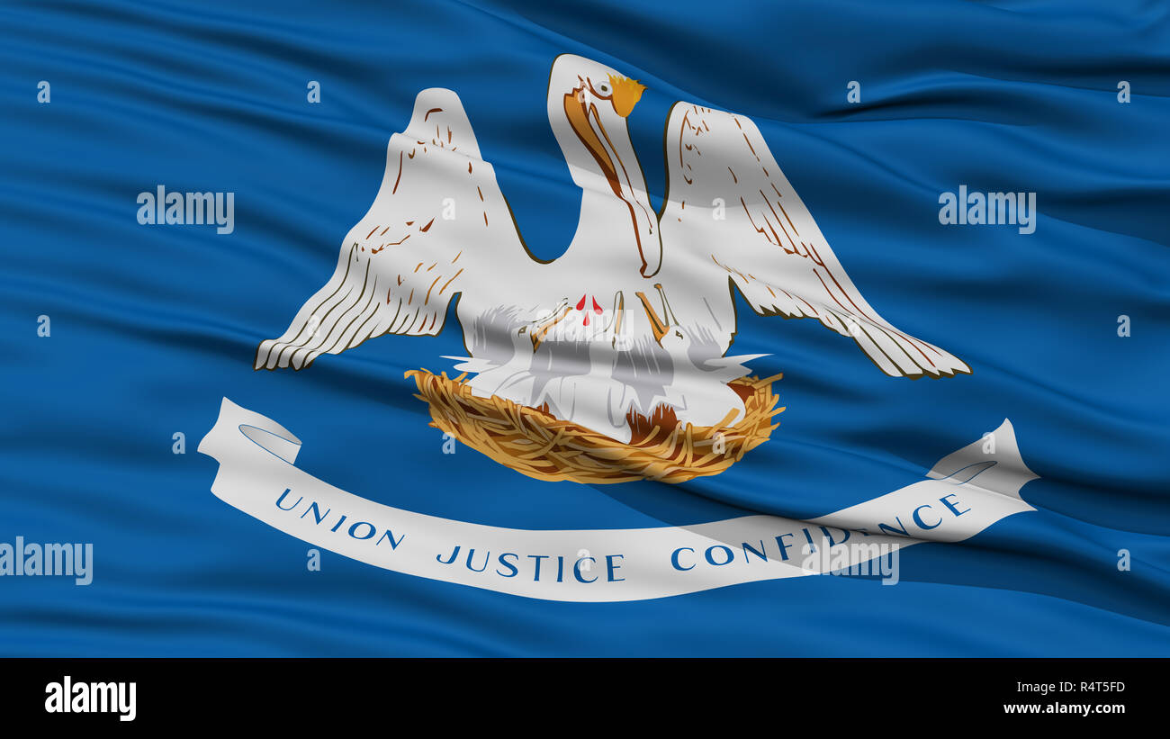 Louisiana flag hi-res stock photography and images - Alamy