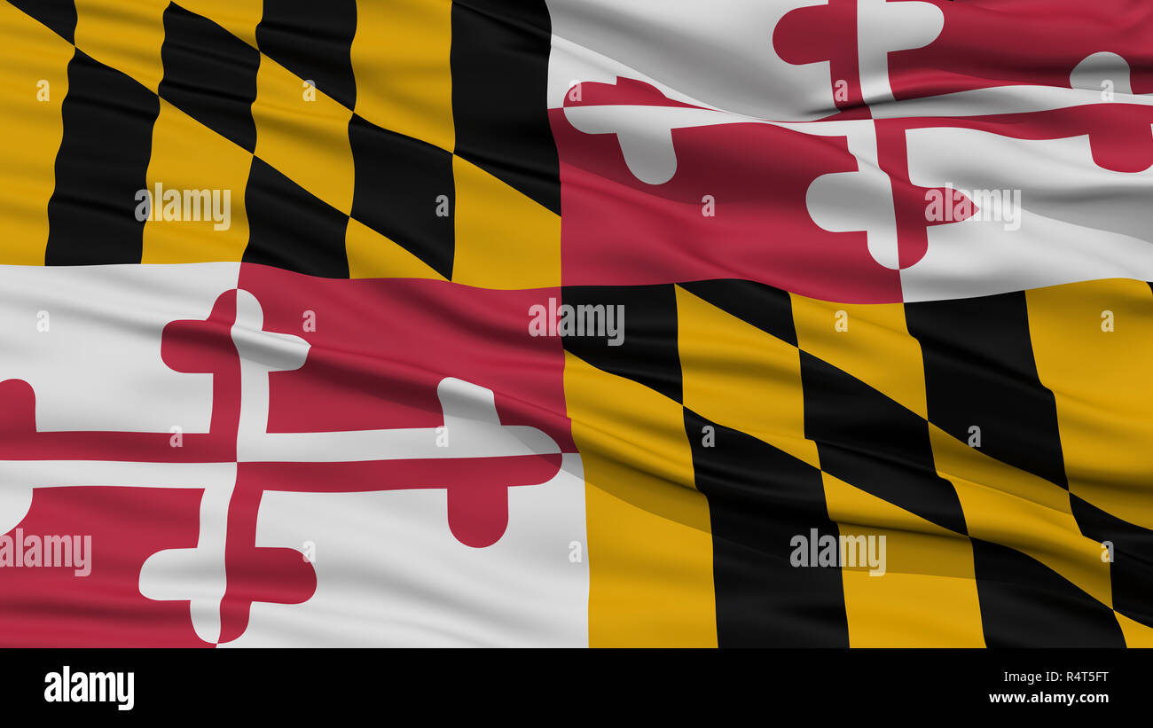 Maryland flag hi-res stock photography and images - Alamy