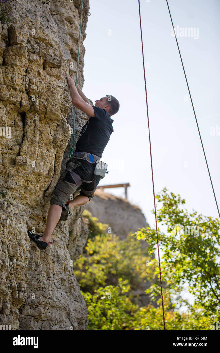 Clambering over the rocks hi-res stock photography and images - Alamy