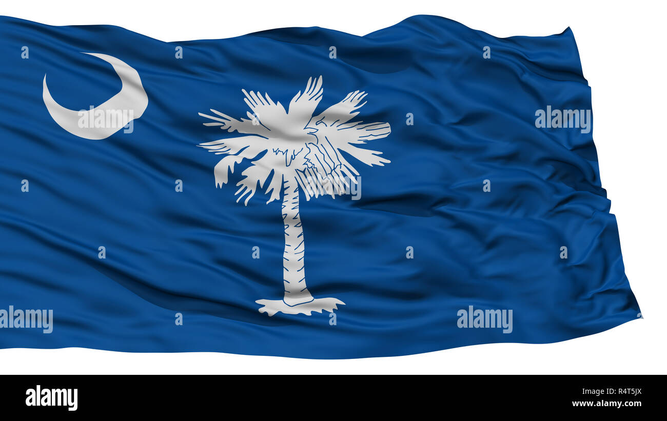 Isolated south carolina flag hi-res stock photography and images - Alamy