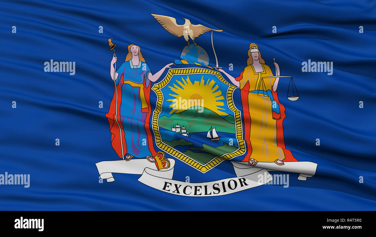 New york flag hi-res stock photography and images - Alamy