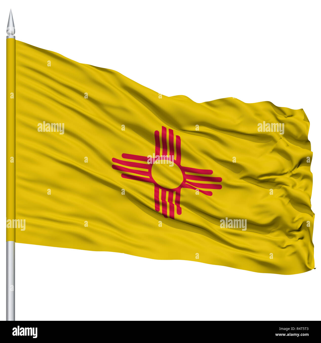 Rendering flag state new mexico hi-res stock photography and images - Alamy