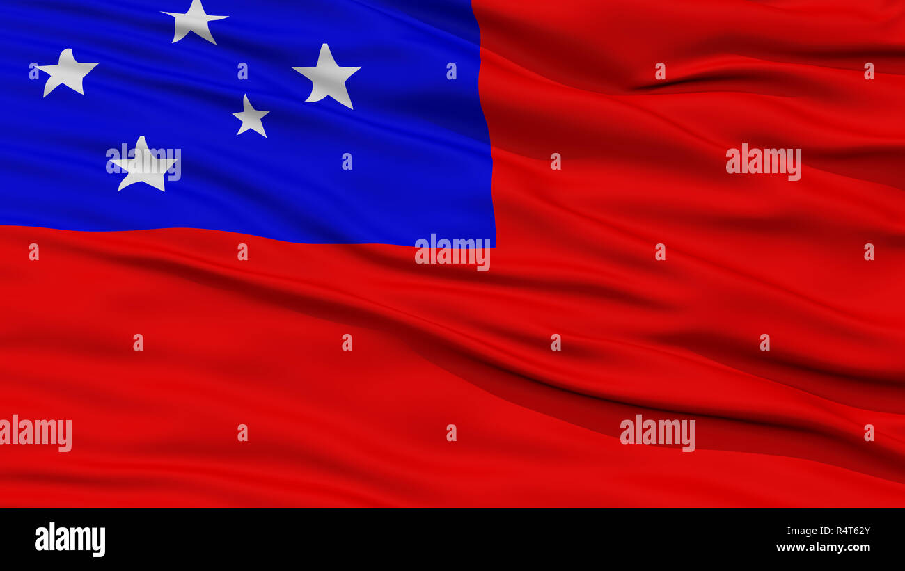 Apia flag hi-res stock photography and images - Alamy