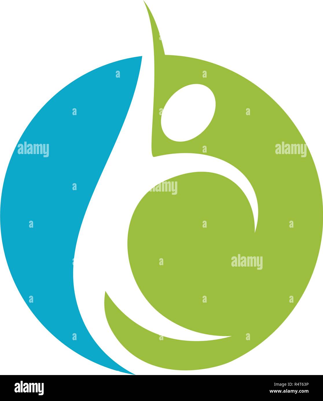 Healthy Logo Template Stock Vector Image & Art - Alamy