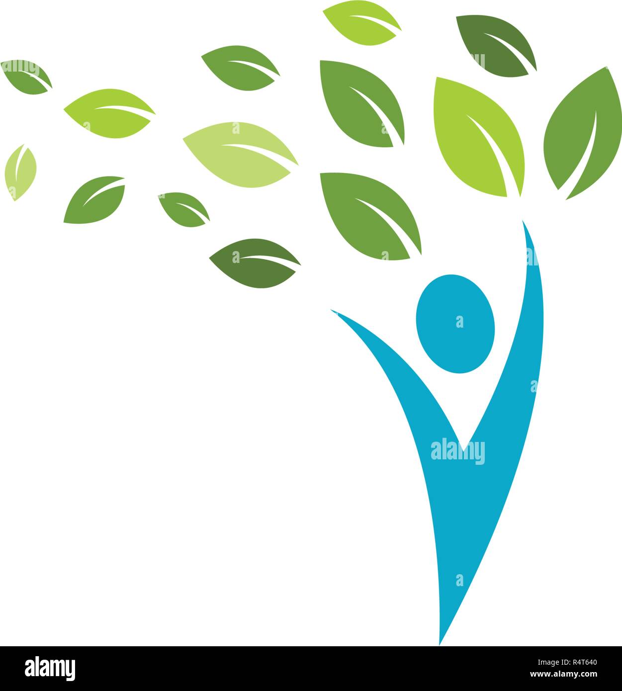 Healthy Logo Template Stock Vector Image & Art - Alamy