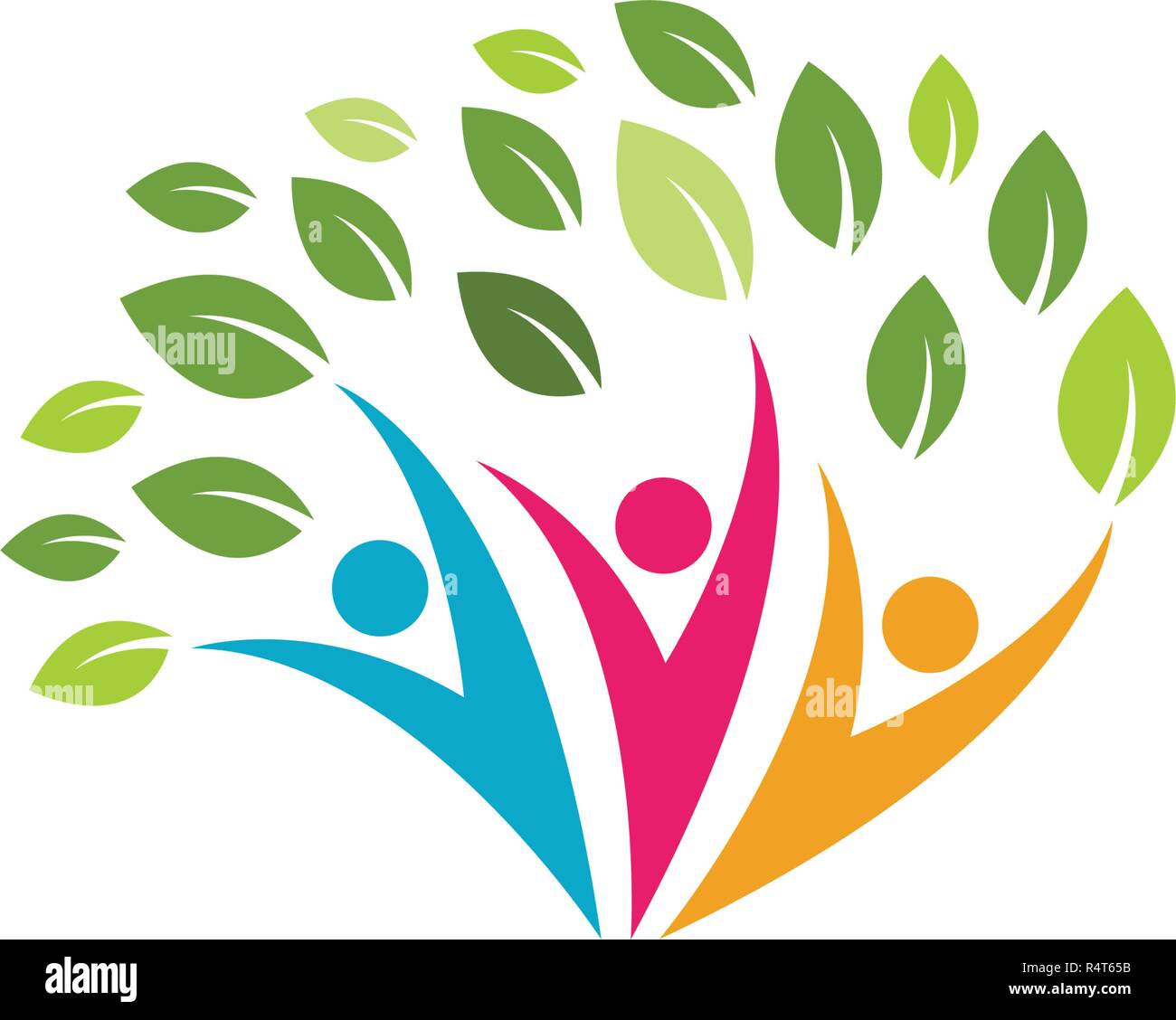 Healthy Logo Template Stock Vector Image & Art - Alamy