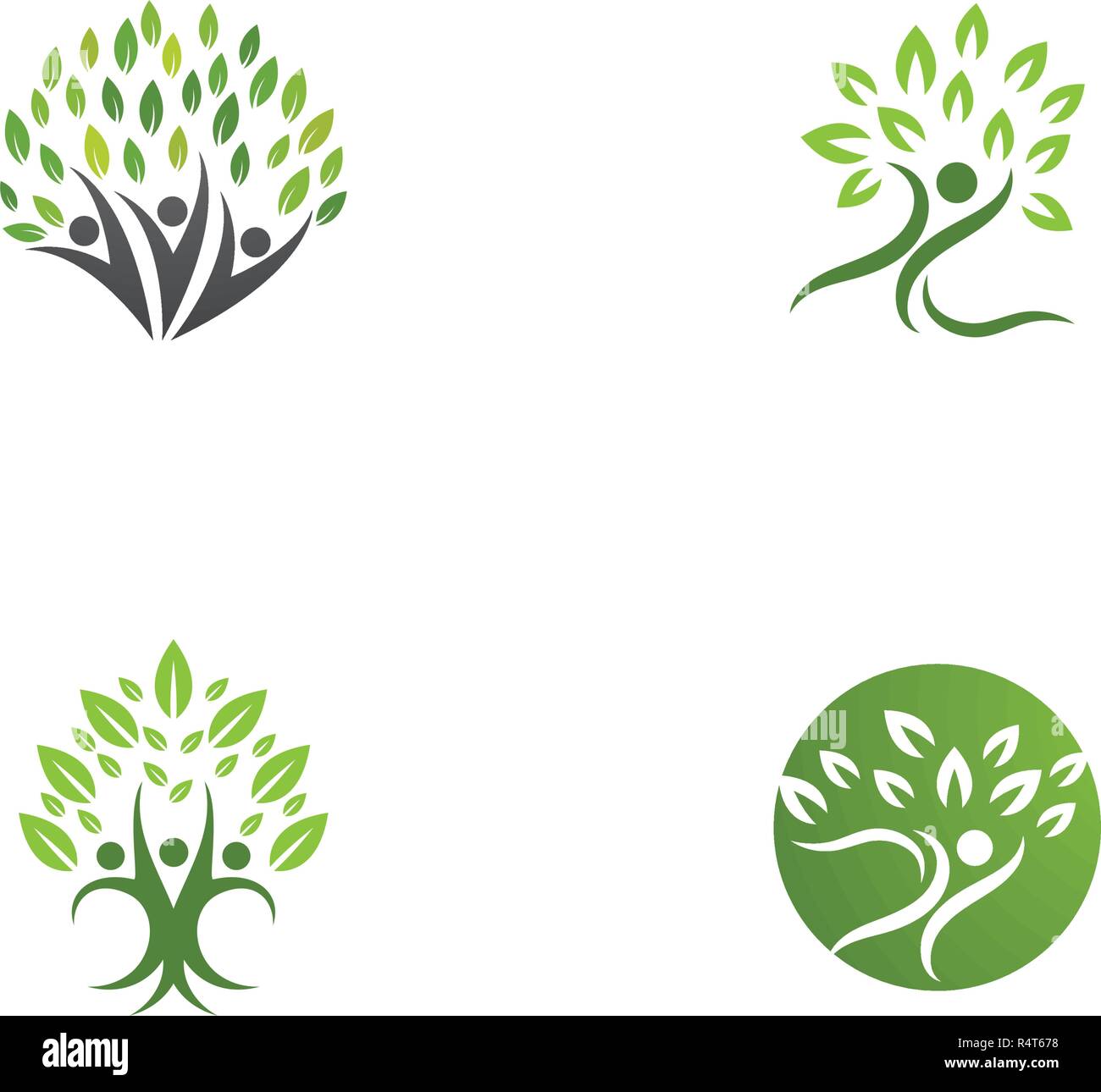 Healthy Logo Template Stock Vector Image & Art - Alamy