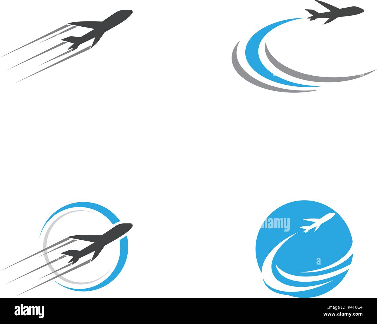 Airplane icon vector illustration design Logo Template Stock Vector ...