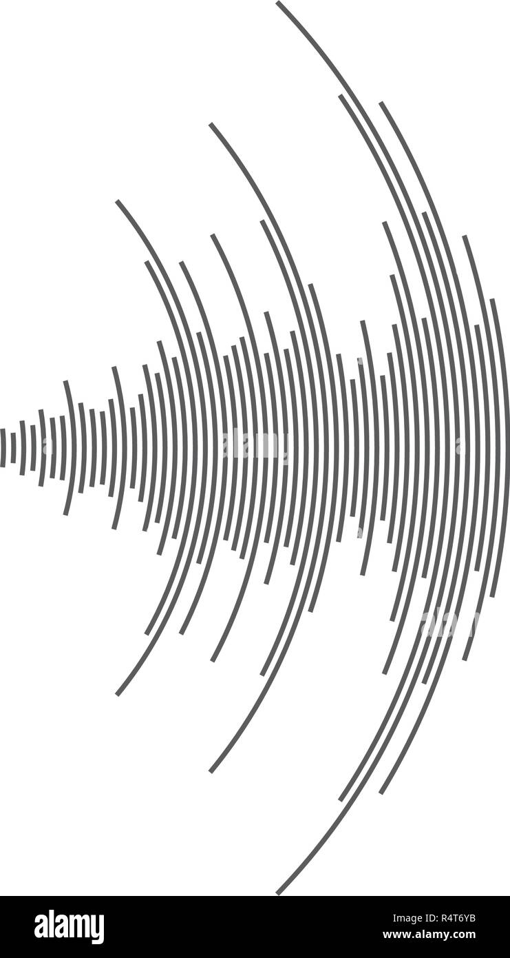 Sound waves vector hi-res stock photography and images - Alamy