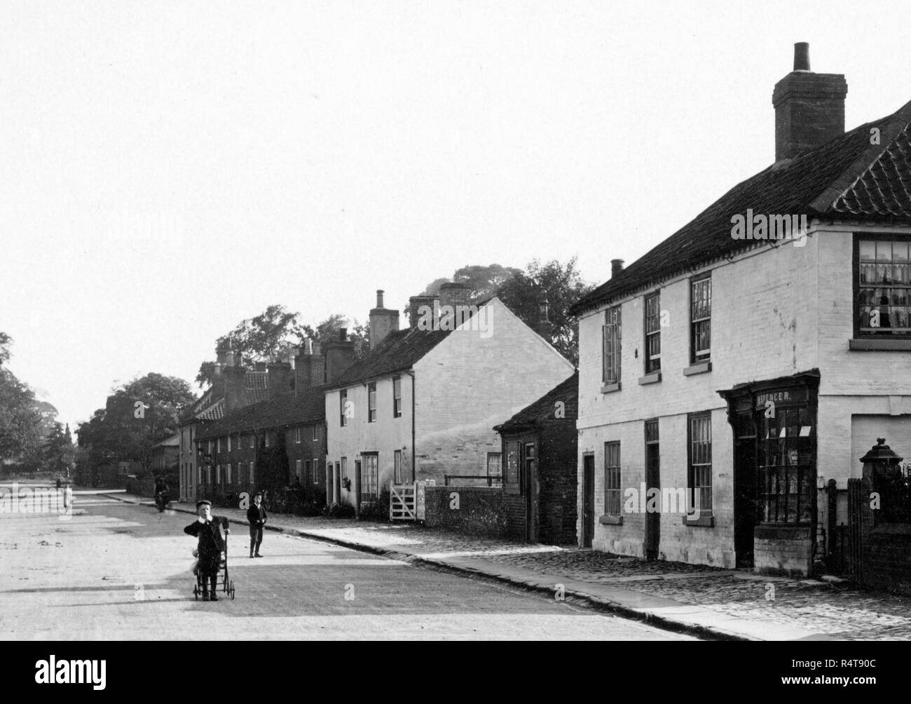 Blyth, Nottinghamshire early 1900s Stock Photo - Alamy