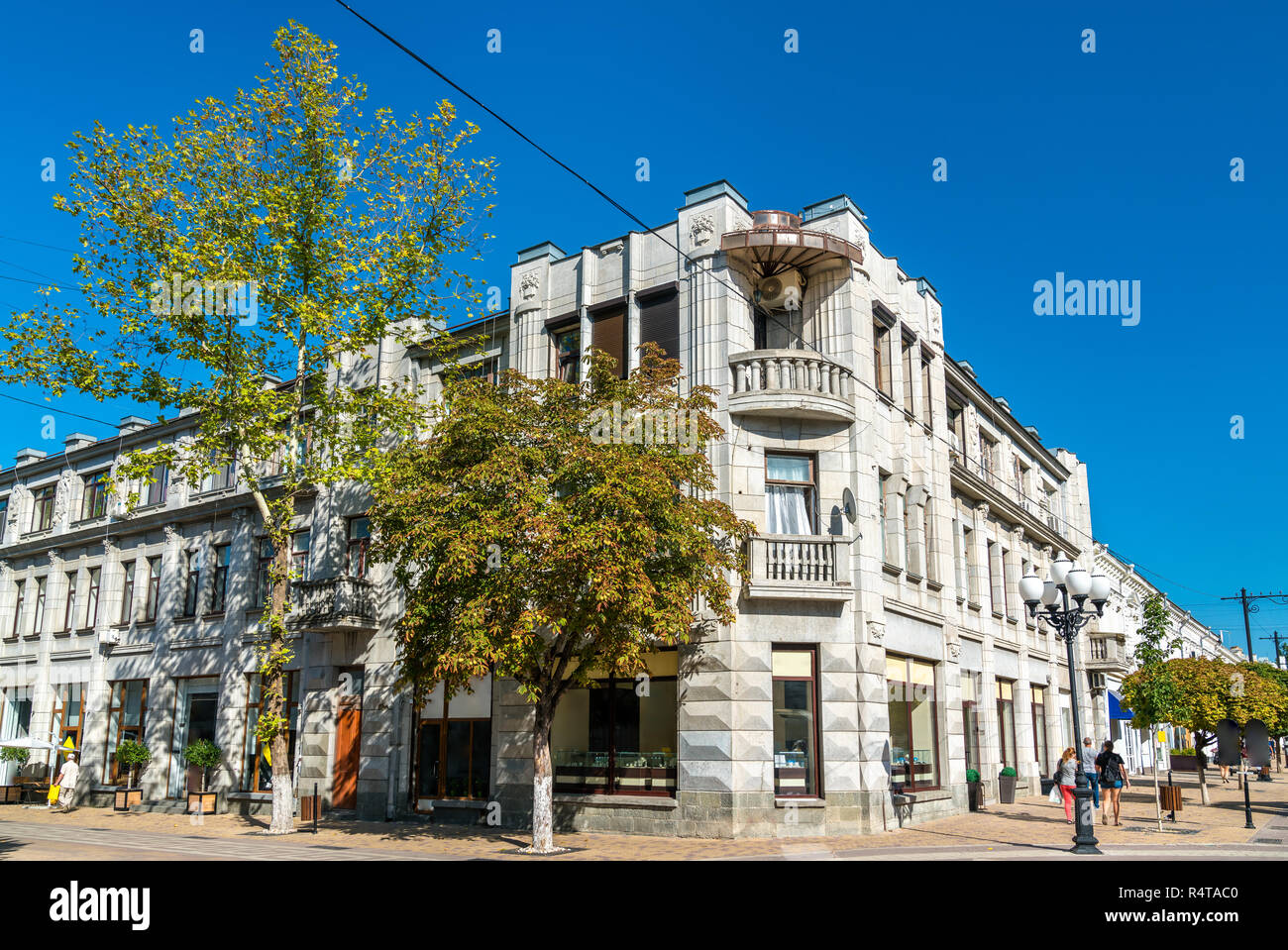 Historic building in the city centre of Simferopol, Crimea Stock Photo ...