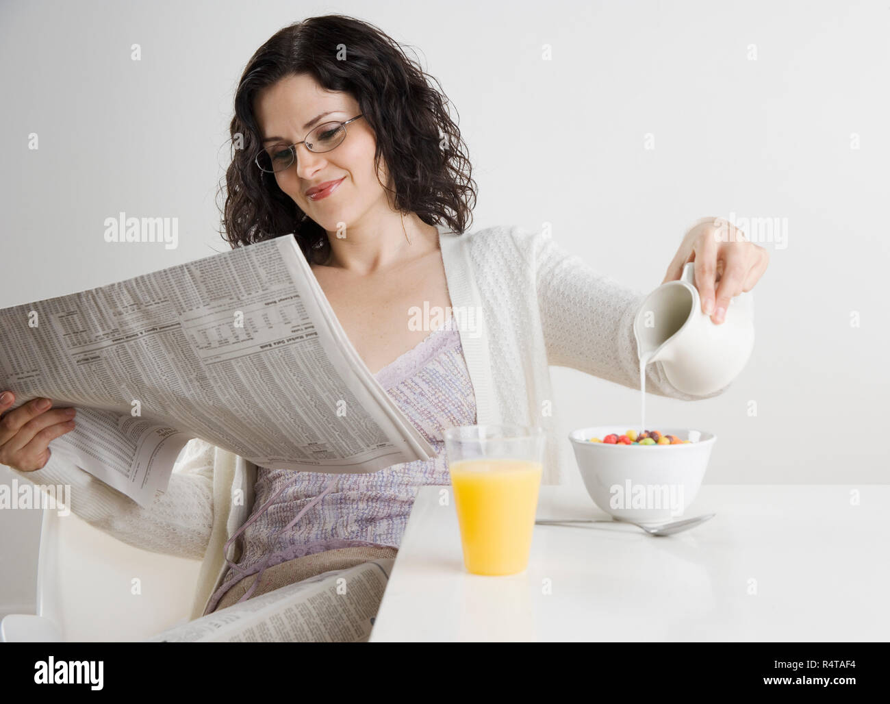 Person reading periodic hi-res stock photography and images - Alamy