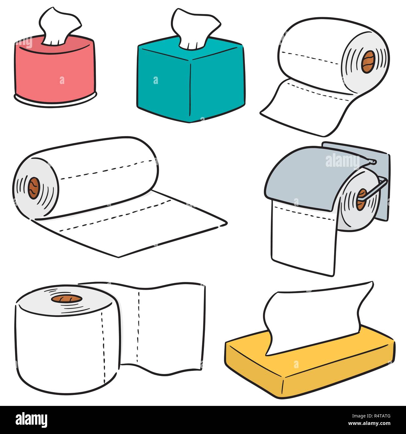 Wet papers Stock Vector Images - Alamy