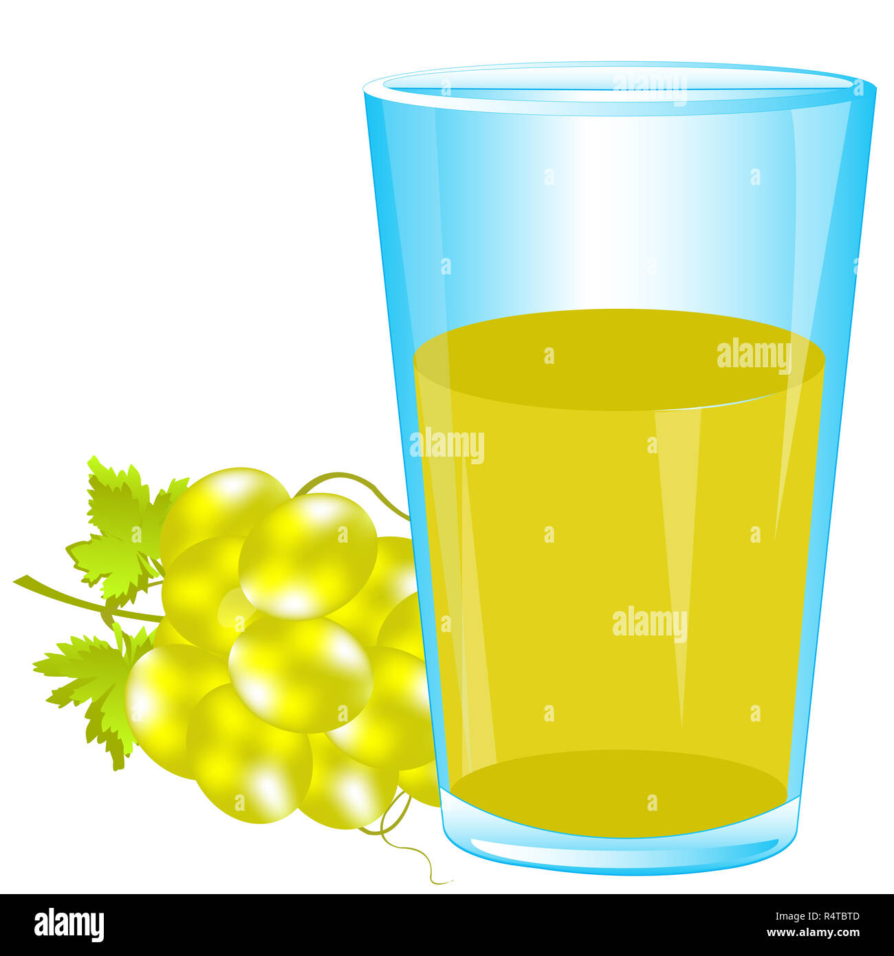 Glass of grape juice Stock Photo - Alamy