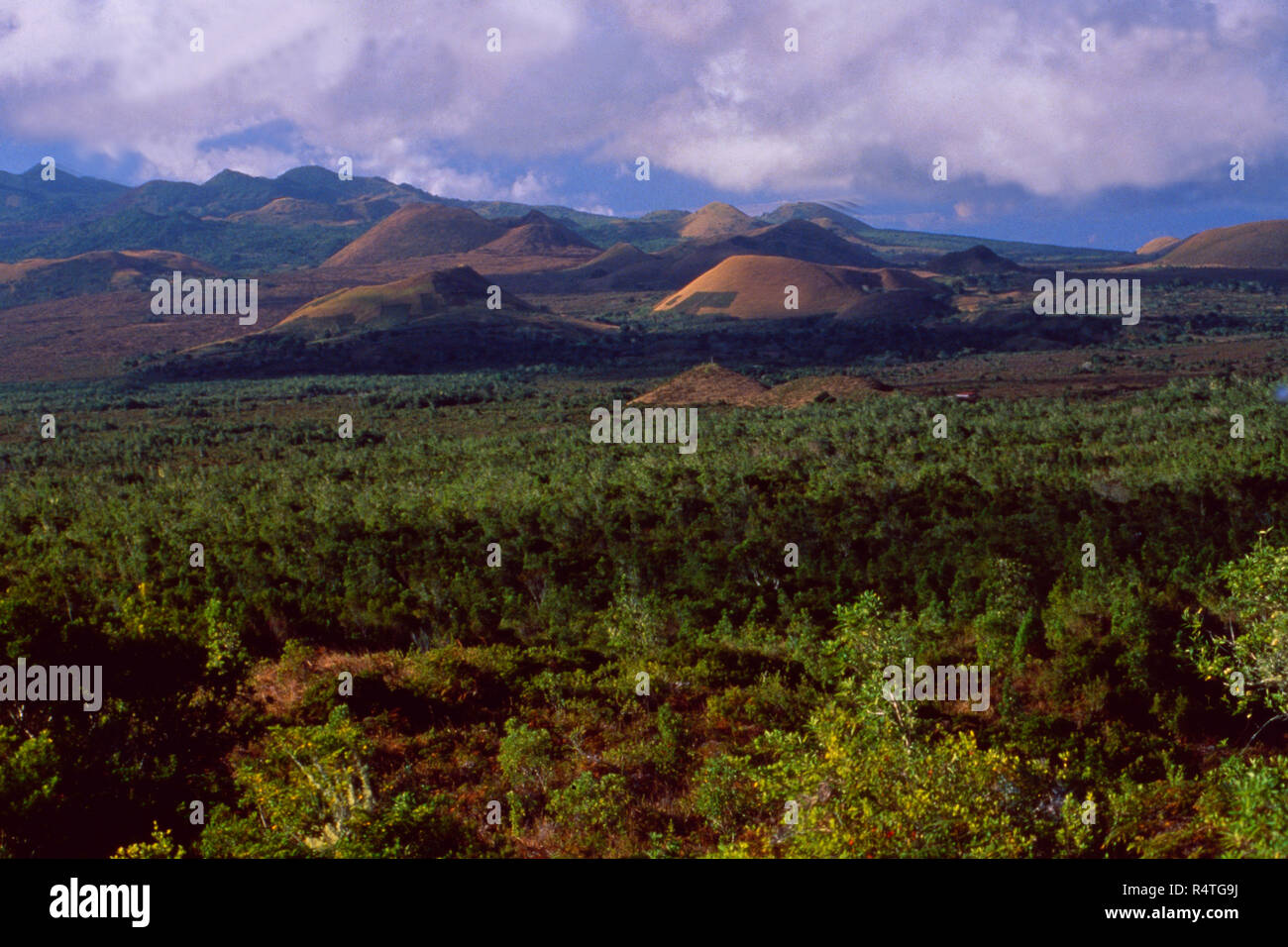 Grande Comores: Volcanic landscape at Dibwani Pass Stock Photo - Alamy