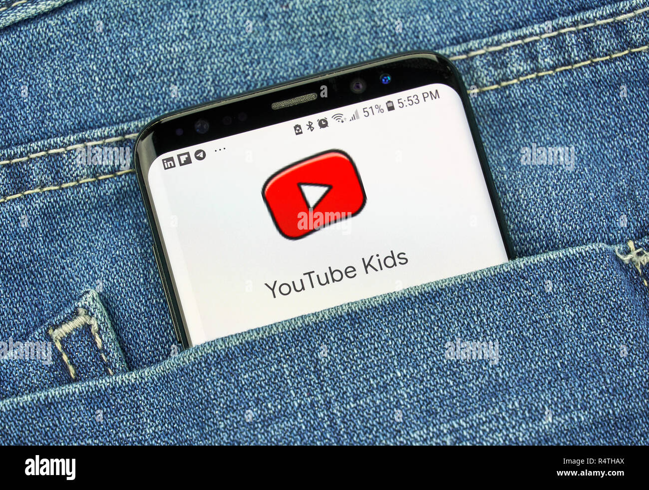 Youtube kids logo hi-res stock photography and images - Alamy