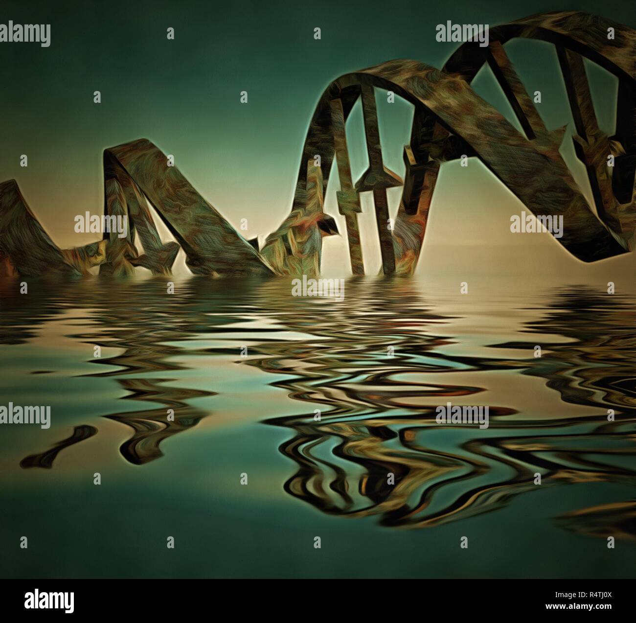 Rust molecule hi-res stock photography and images - Alamy