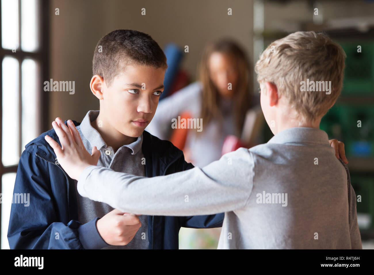 Angry teacher watching student hi-res stock photography and images - Alamy
