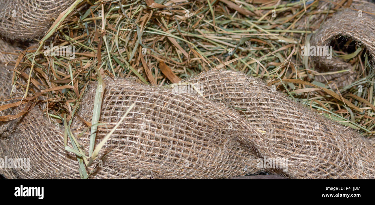 Background straw burlap. Mock up or lettering or postcard template ...
