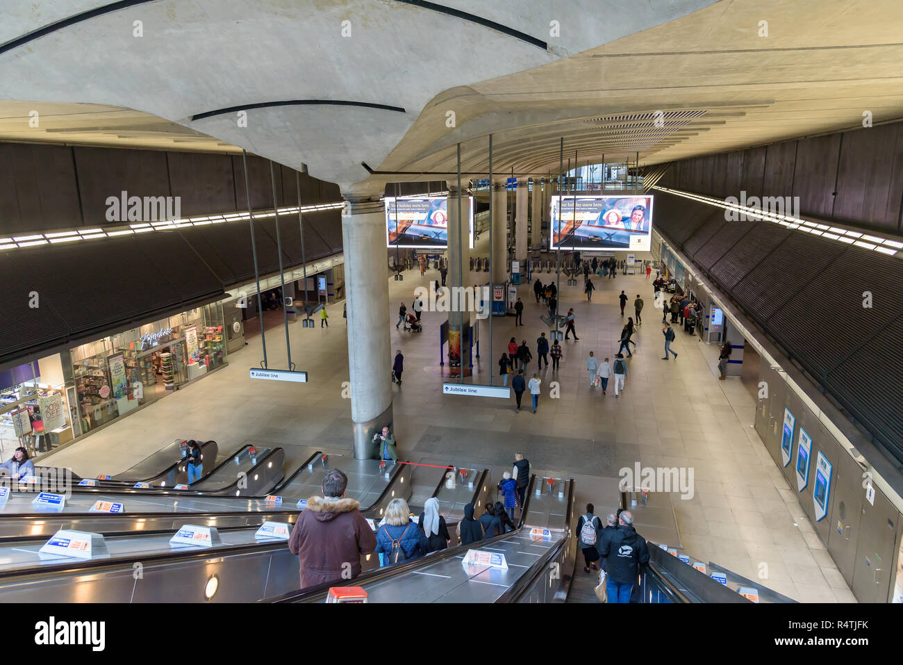 Inside moving london underground train hi-res stock photography and ...