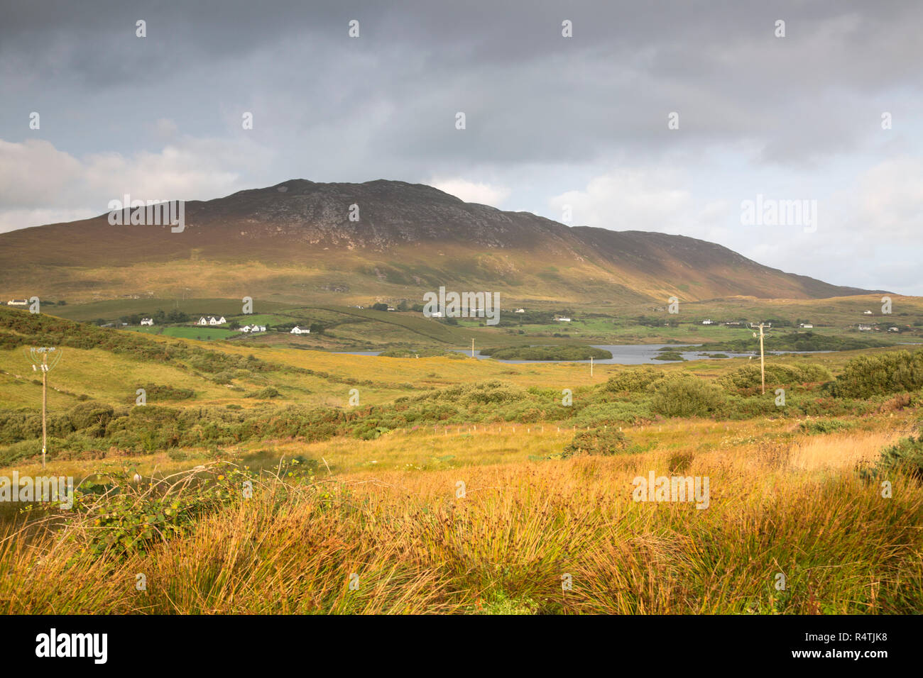 Tully Cross, Rinvyle, Connemara National Park, Ireland Stock Photo - Alamy