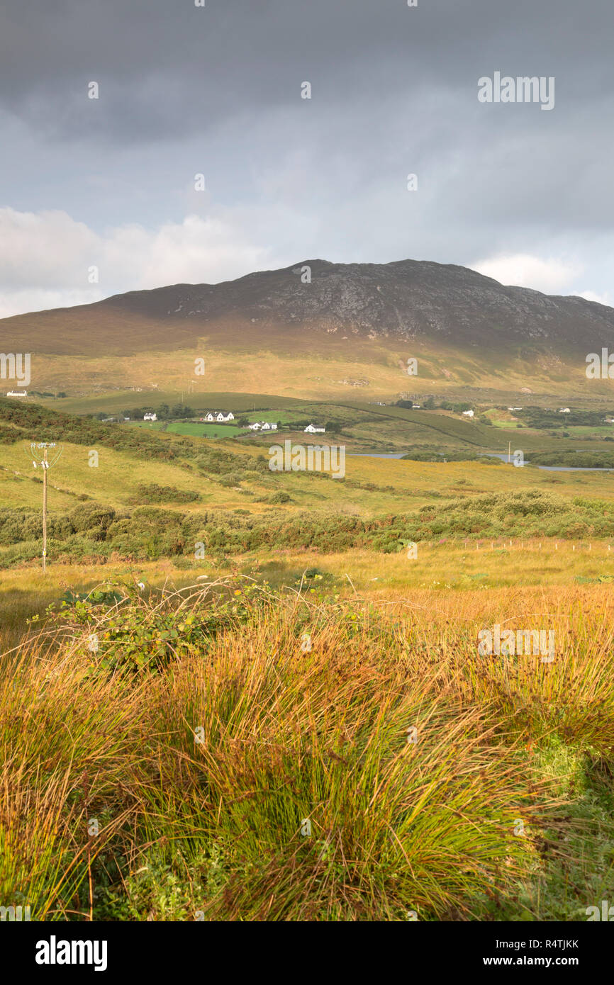 Tully Cross, Rinvyle, Connemara National Park, Ireland Stock Photo - Alamy