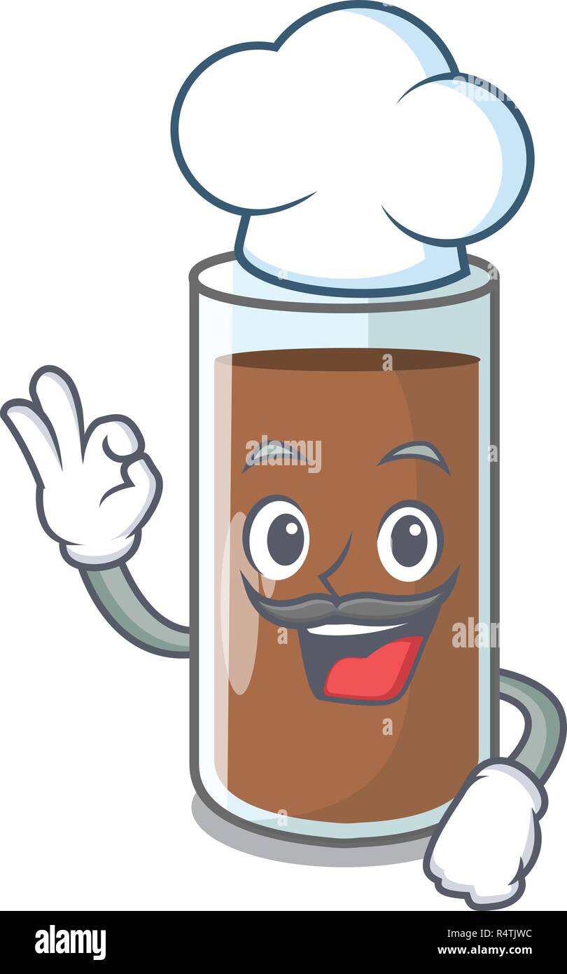 Chocolate chef Stock Vector Images - Alamy
