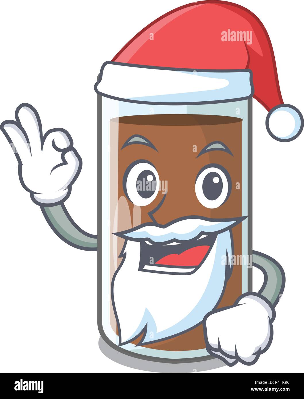 Christmas cartoon vitamin character Stock Vector Images - Alamy