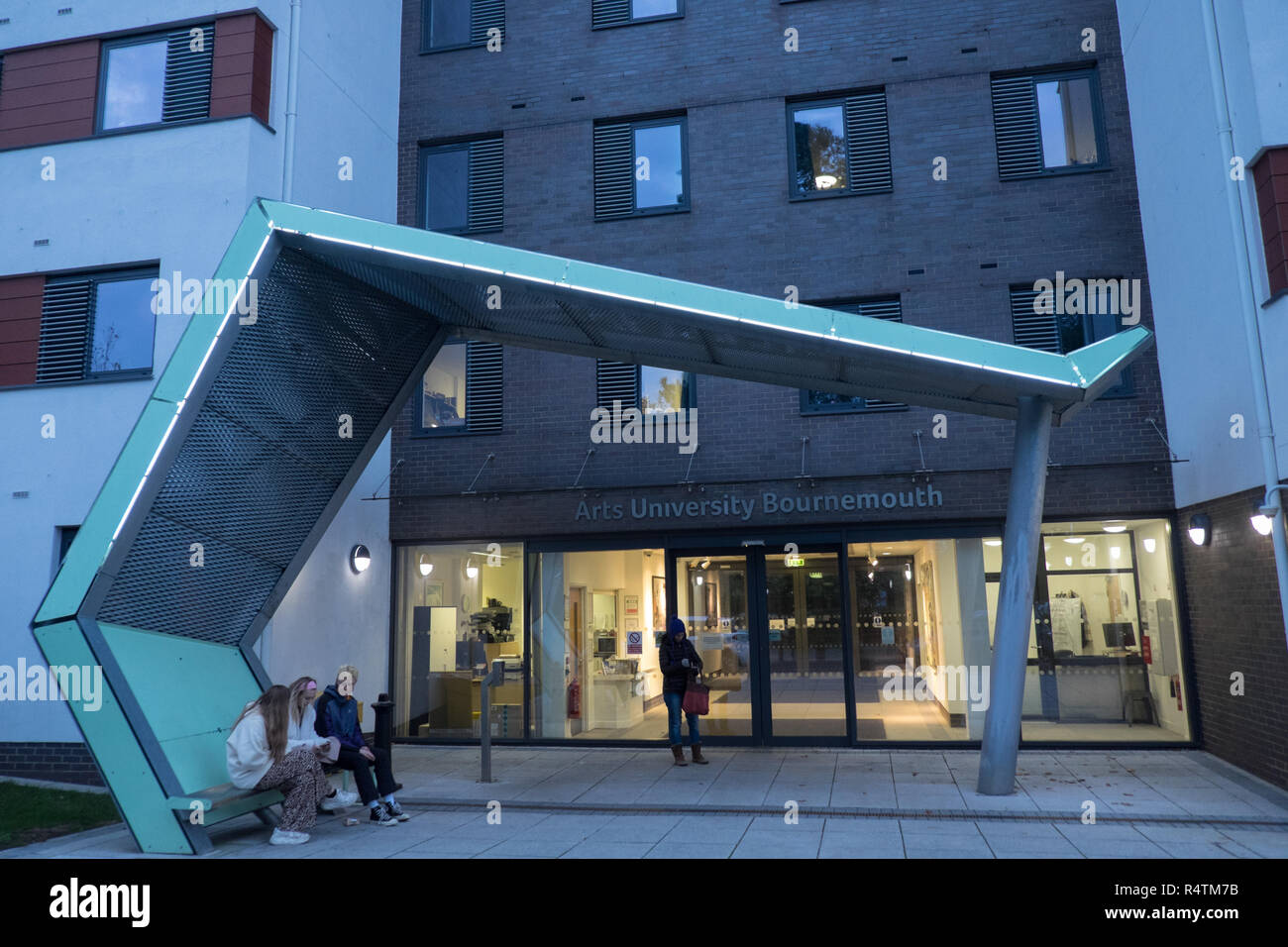 Arts University Bournemouth,building,student,students,halls of ...