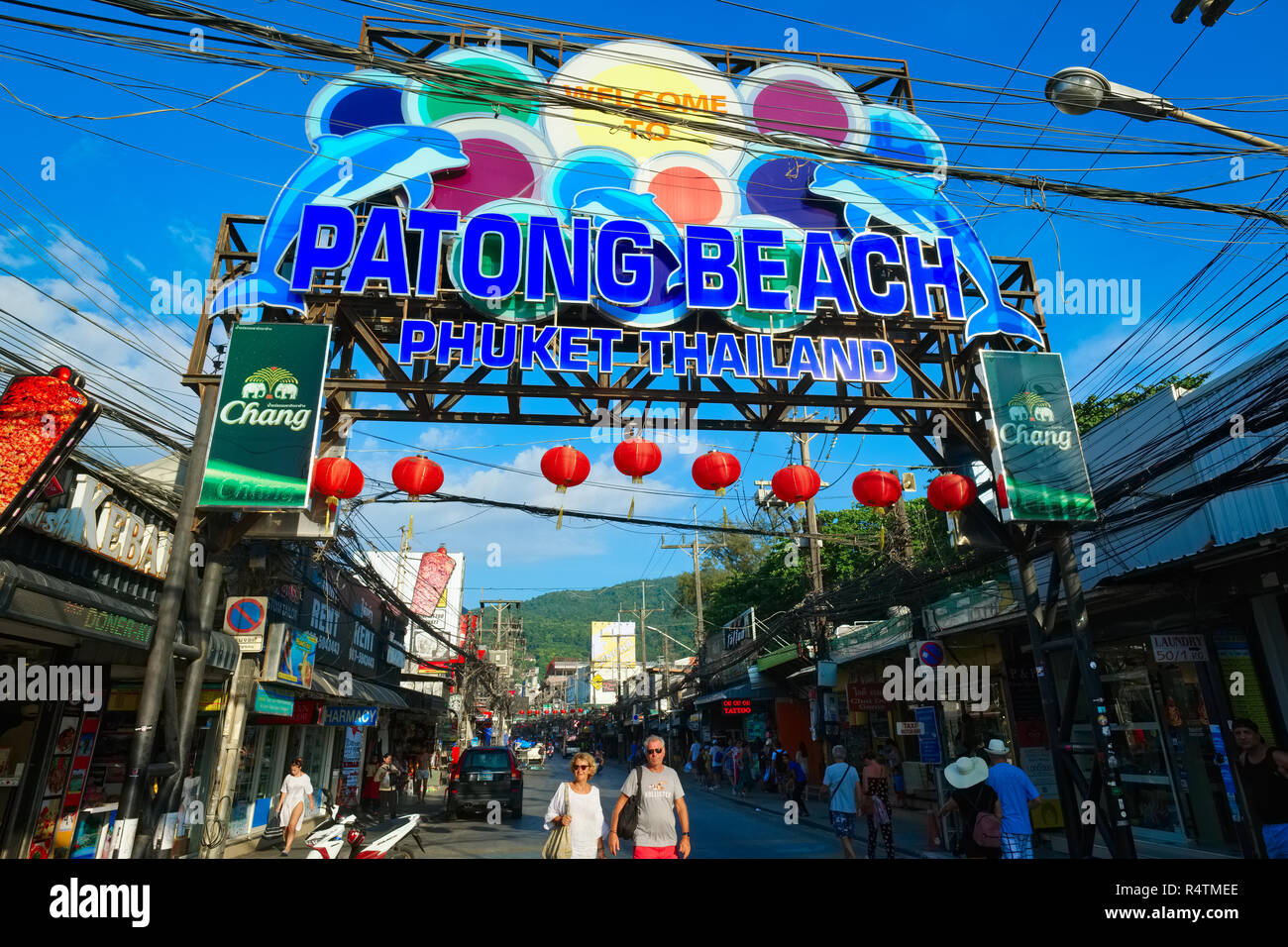 Entrance gate patong hi-res stock photography and images - Alamy