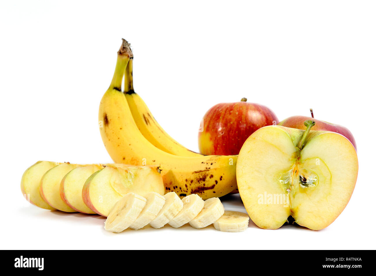 Apple segment slice Cut Out Stock Images & Pictures - Alamy