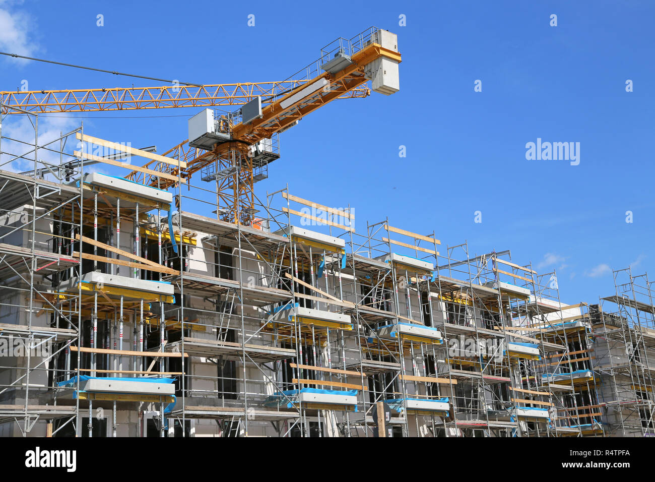Crane building construction site architecture hi-res stock photography ...