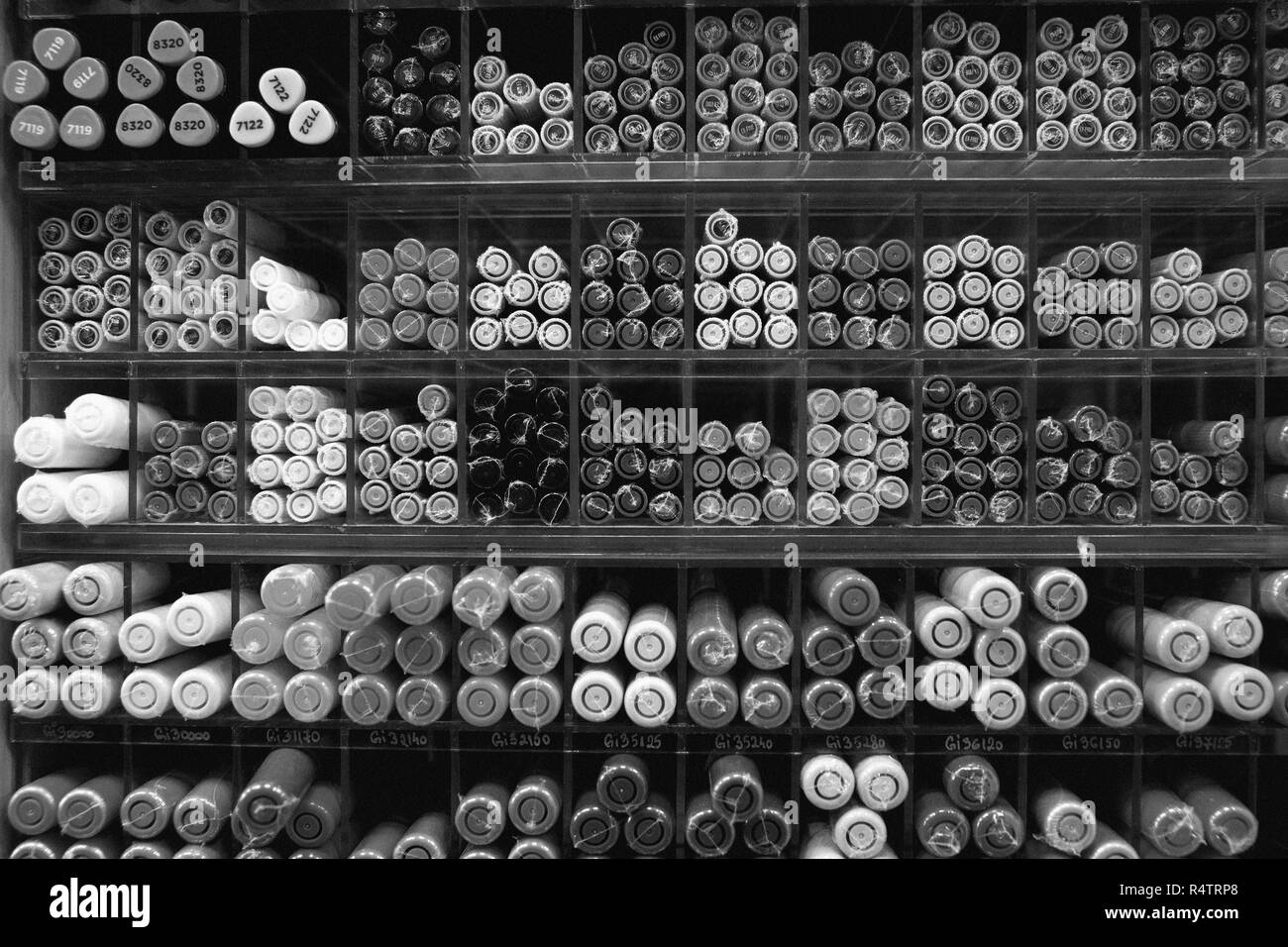Tailor tool drawing Black and White Stock Photos & Images - Alamy