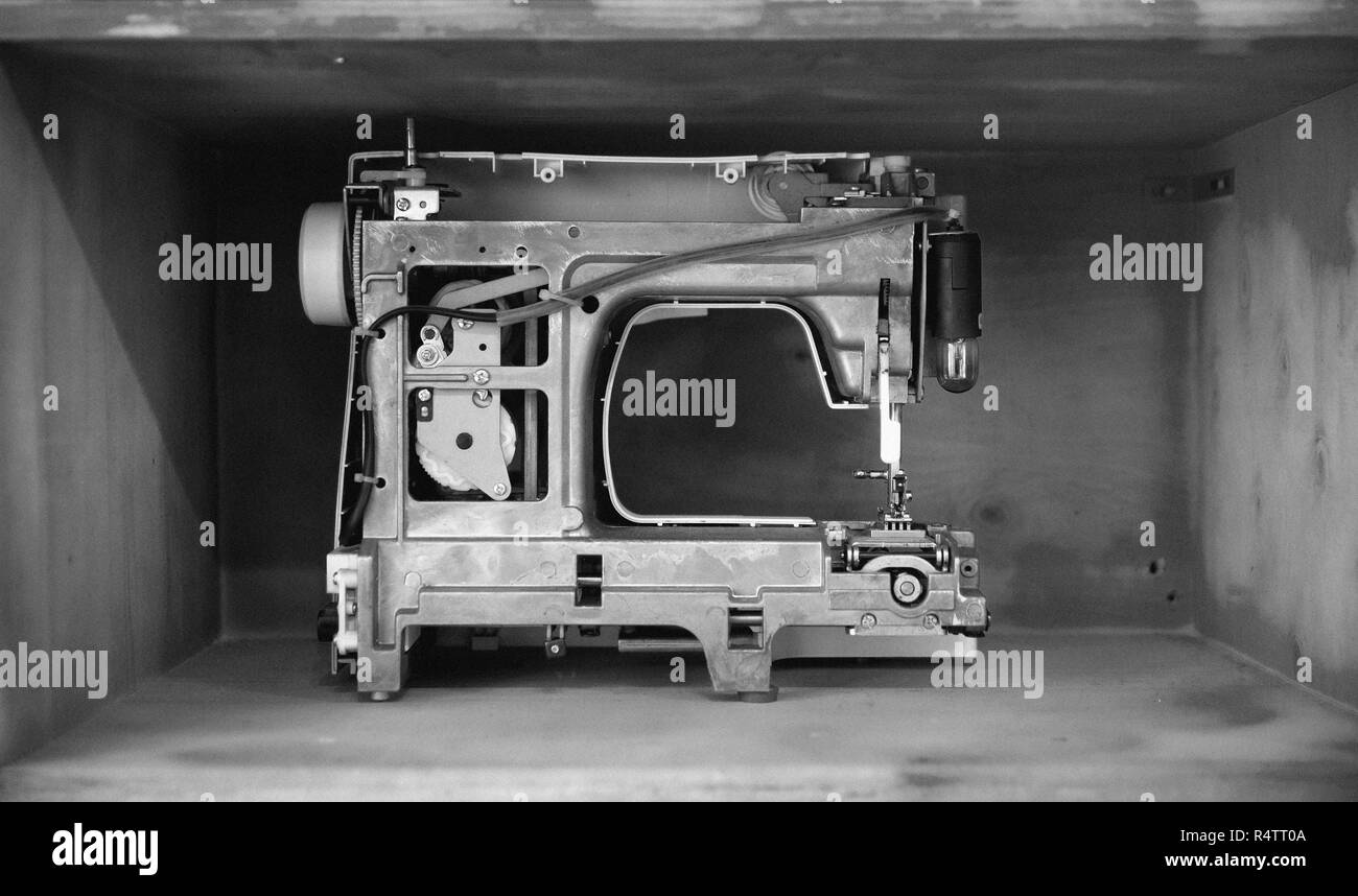 Stitching fabric Black and White Stock Photos & Images - Alamy