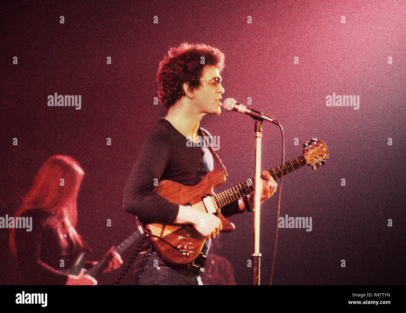 Amsterdam, Netherlands - APRIL: Lou Reed performs live on stage in ...