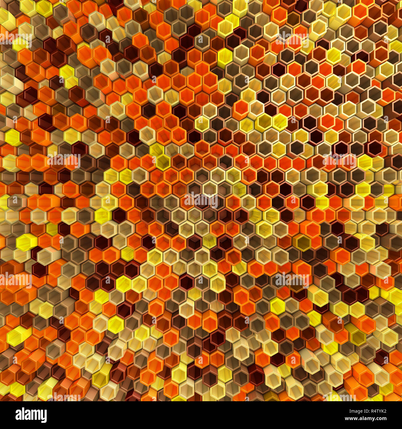 network of hexagons Stock Photo - Alamy