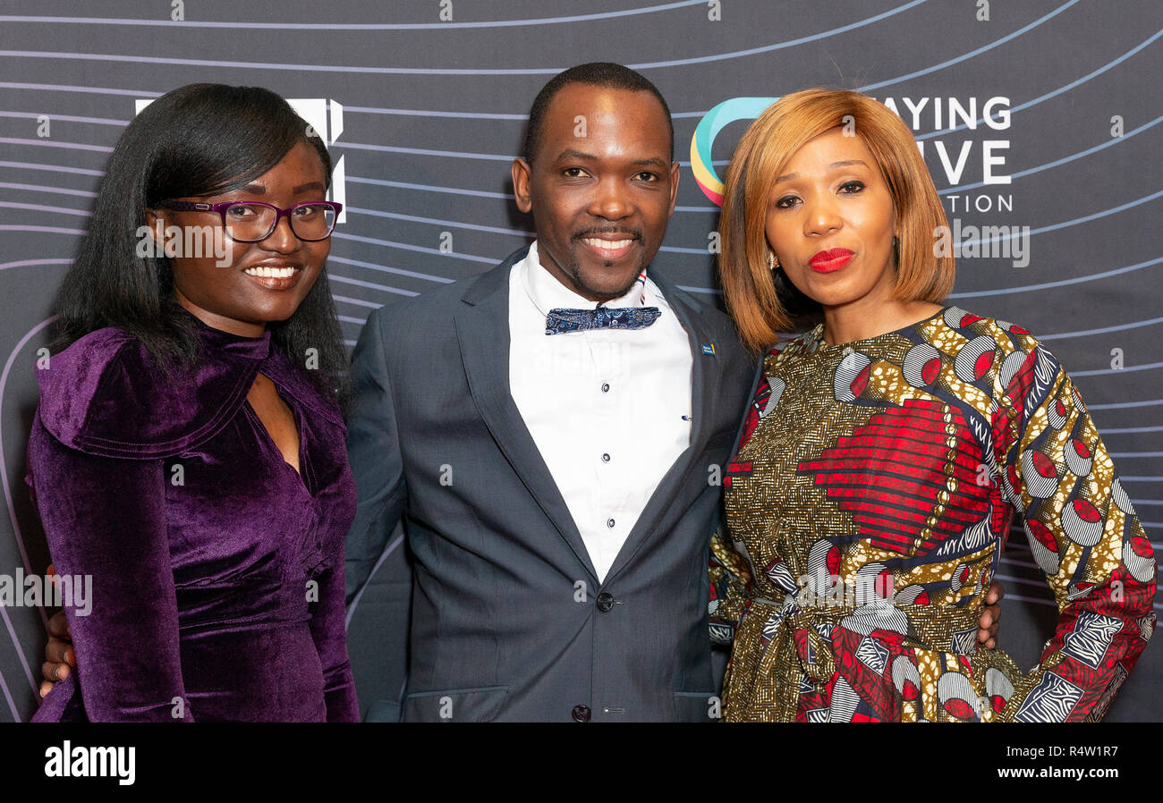 Shirley Sabrina Oruko, Henry Luyombya, Swati Dlamini-Mandela attend MTV ...