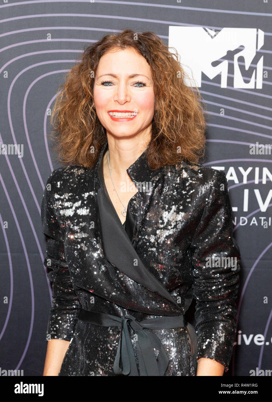 Georgia Arnold wearing dress by Emilia Barba attends MTV Staying Alive ...