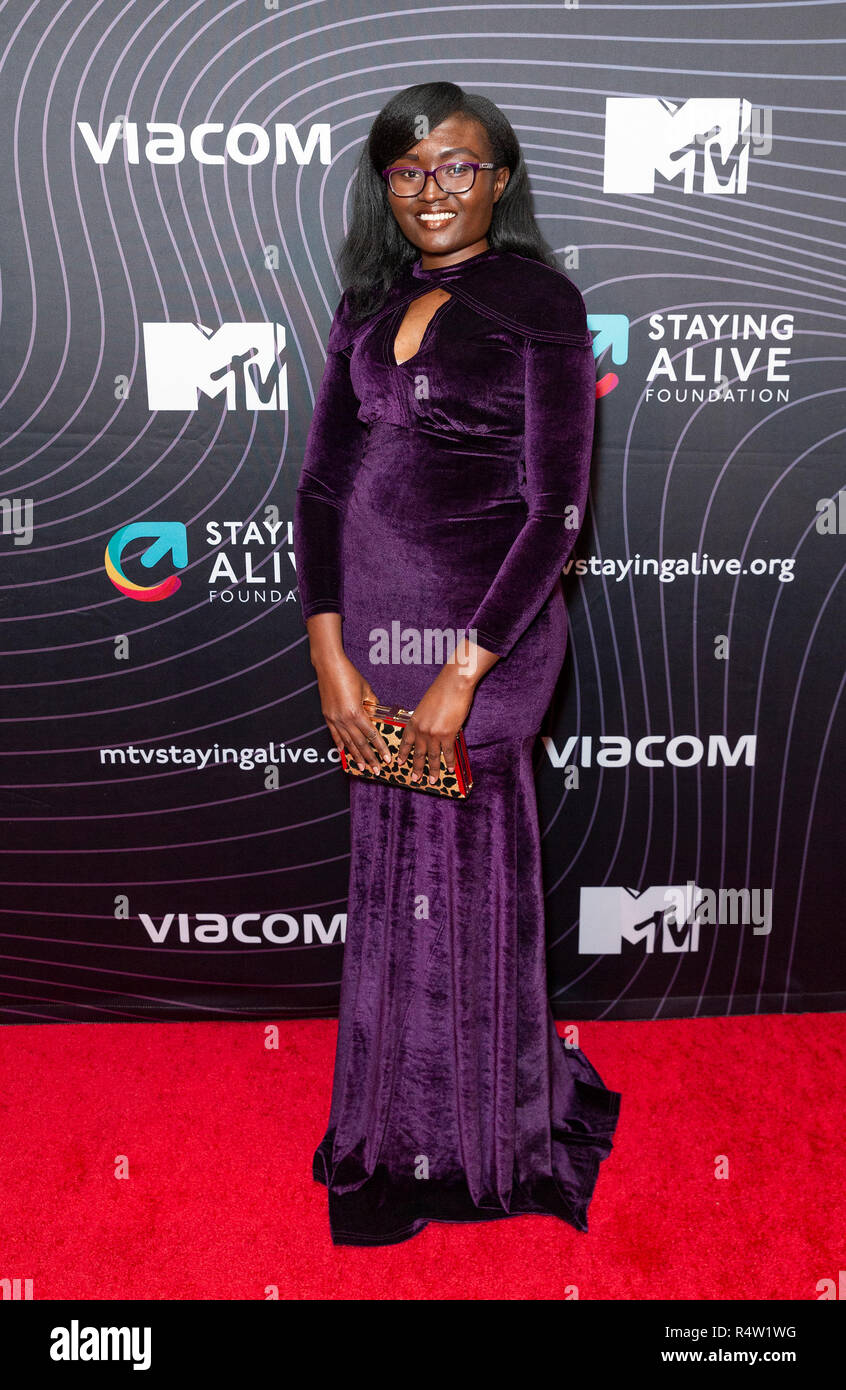 Shirley Sabrina Oruko attends MTV Staying Alive Foundation Gala at ...