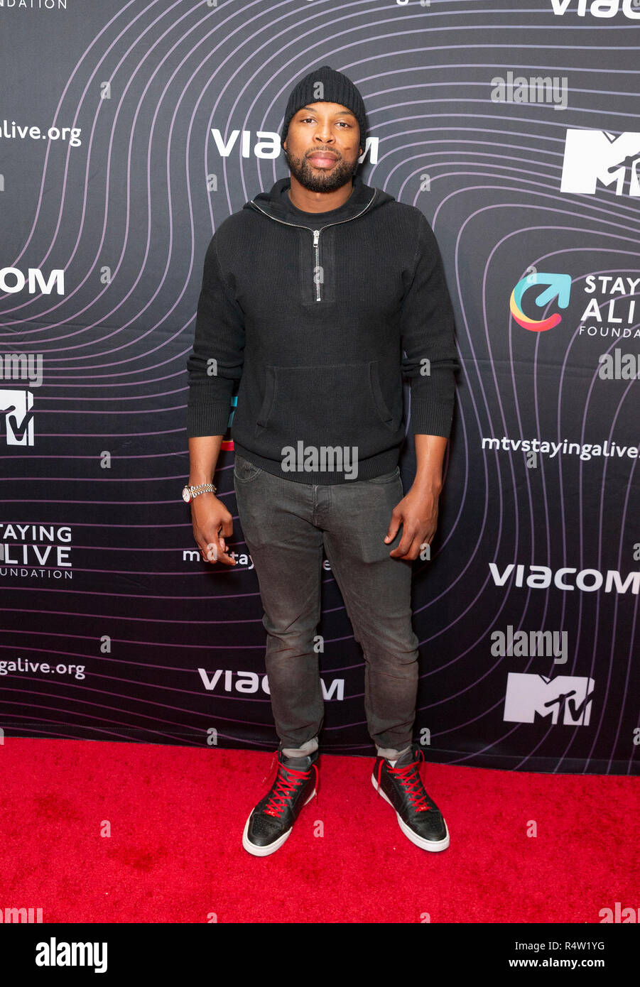 Sizwe Dhlomo attends MTV Staying Alive Foundation Gala at Guastavinoâ ...