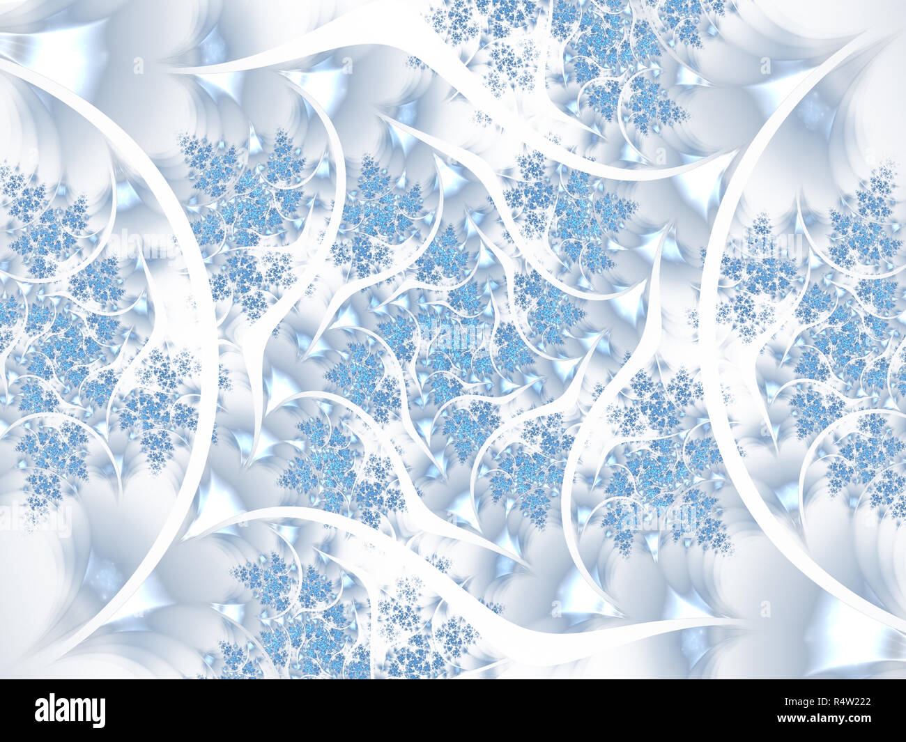 Fractals In Snowflakes