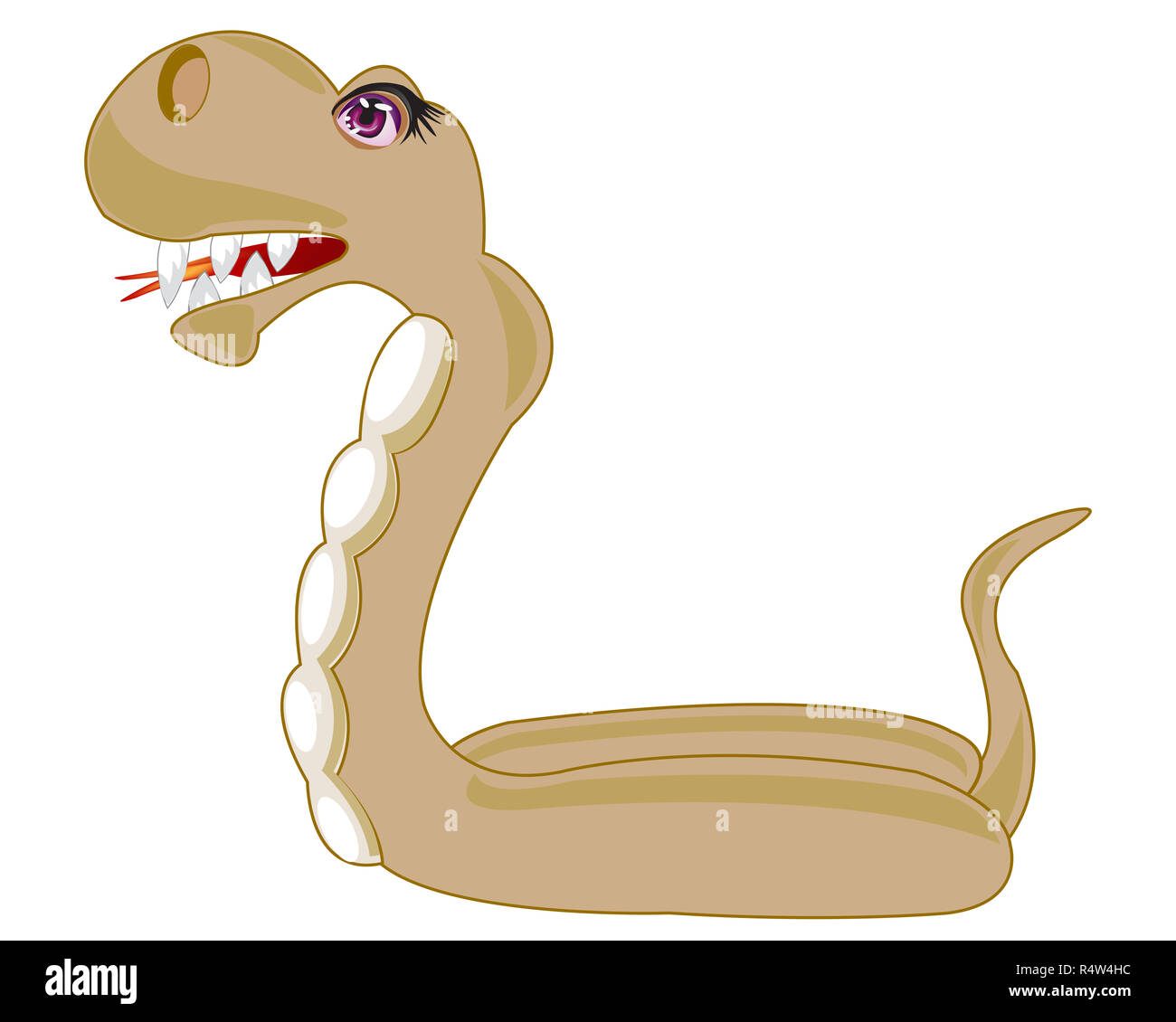 Python drawing Cut Out Stock Images & Pictures - Alamy