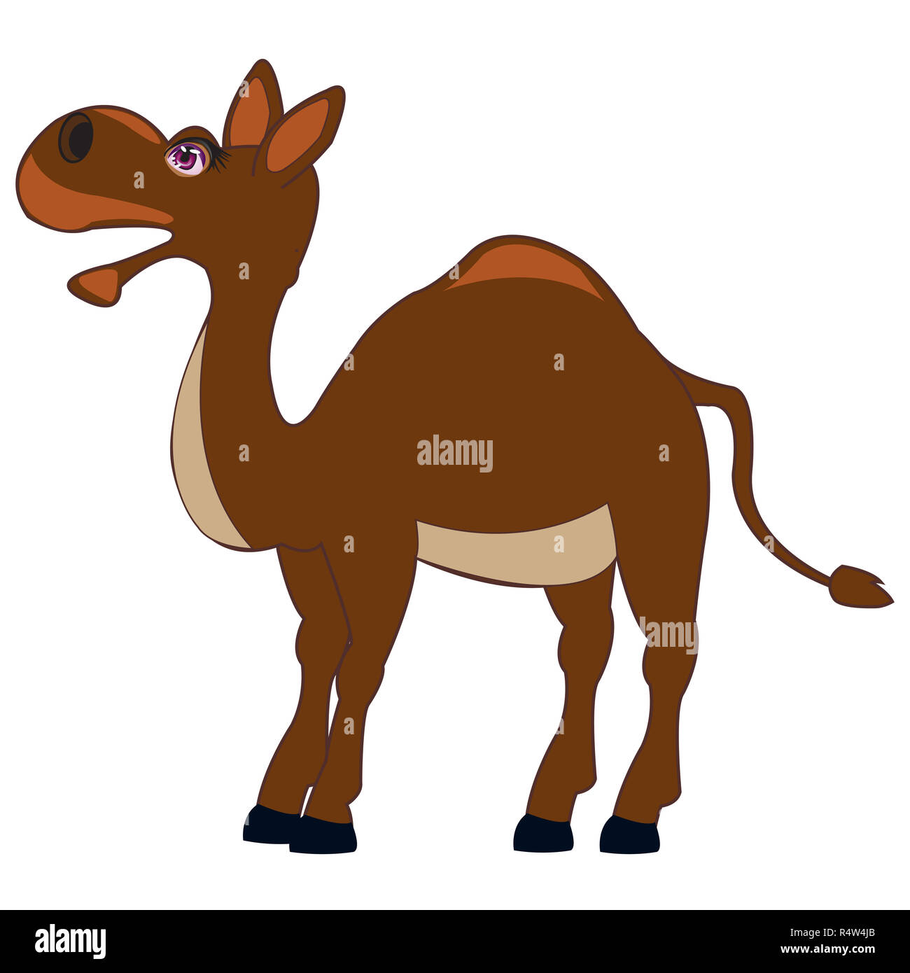 Cartoon camel Cut Out Stock Images & Pictures - Alamy