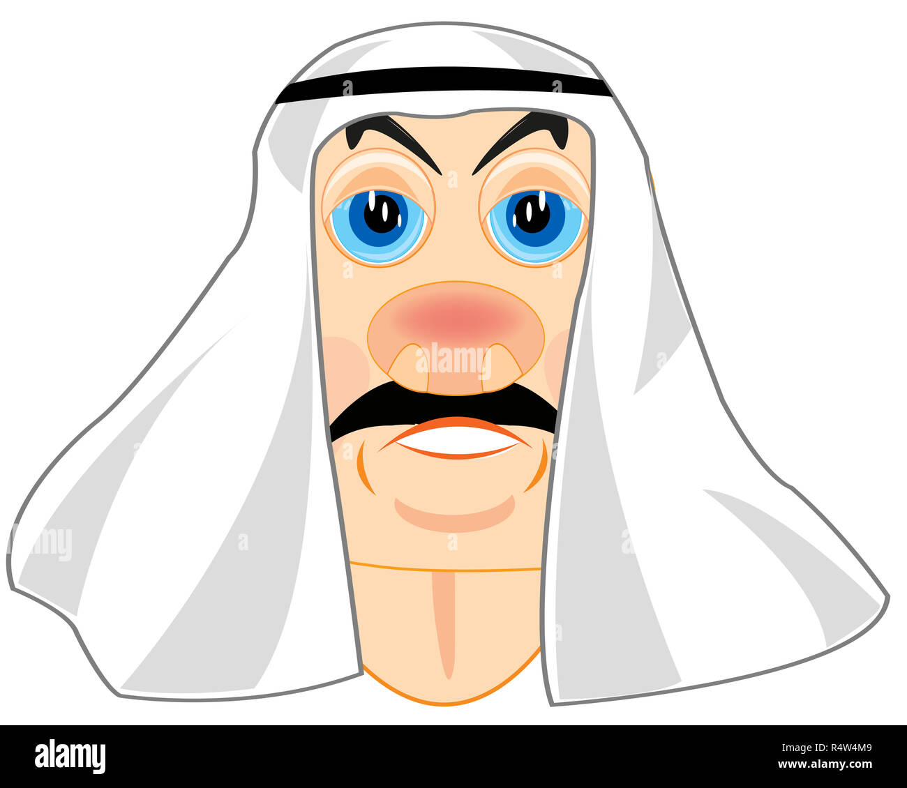 Portrait of the moslem Stock Photo - Alamy