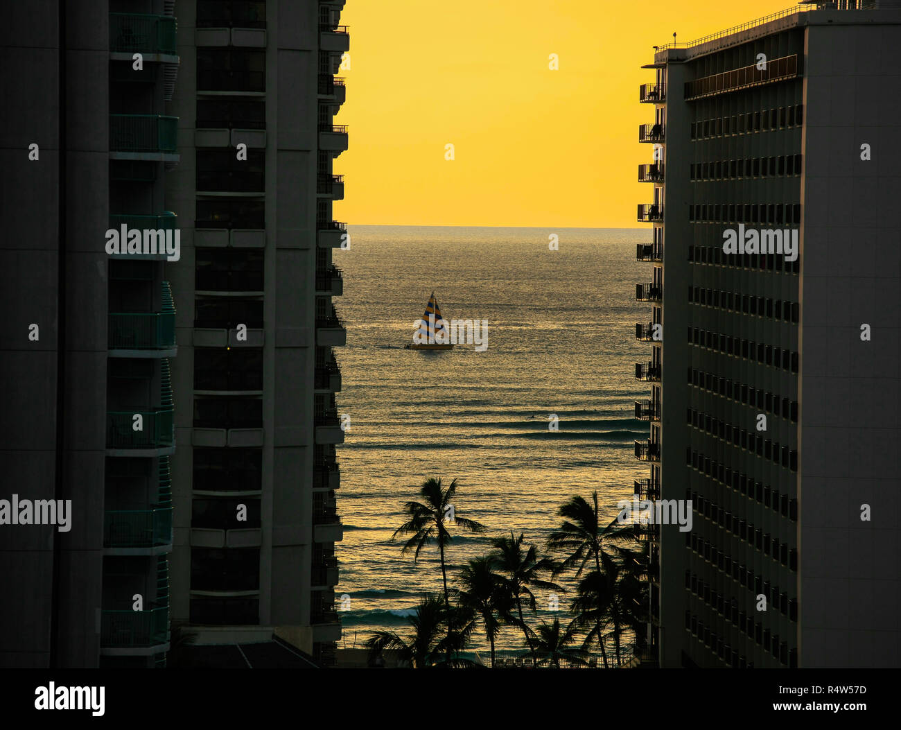 Scenery I and around Waikiki and Oahu Stock Photo - Alamy